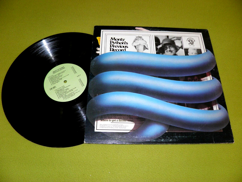 Monty Python - Monty Python's Previous Record - 1972 USA Charisma "Mad Hatter" | eBay
