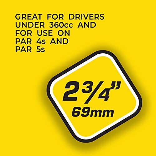 Pride Professional Tee System Two Piece Step Tee, 50 Count, 2-3/4 inch ...