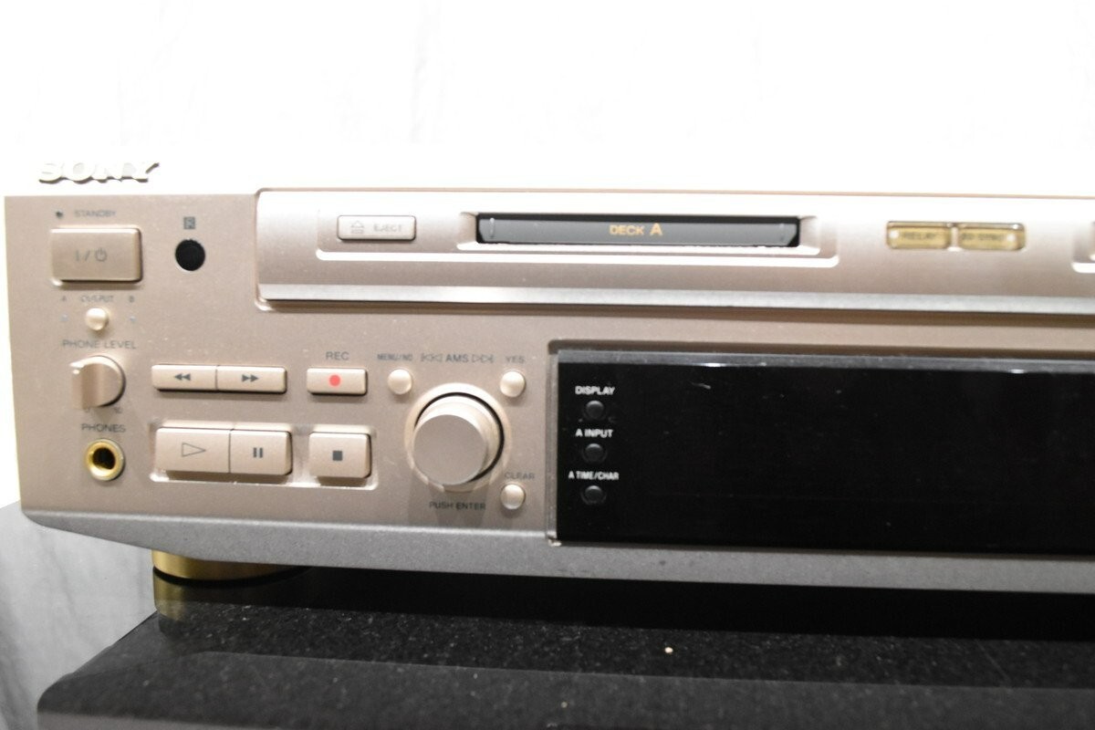 Sony MDS-W1 Md Mini Disc Deck Player Recorder Audio Components | eBay
