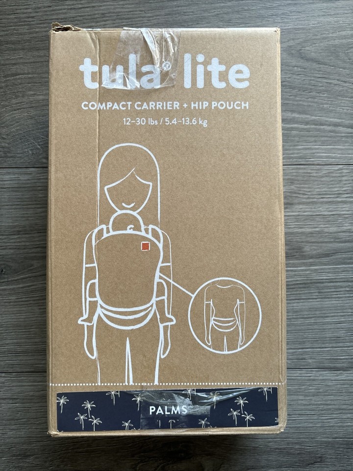 Tula Lite Compact Carrier + Hip Pouch - Palms 12-30lbs | eBay
