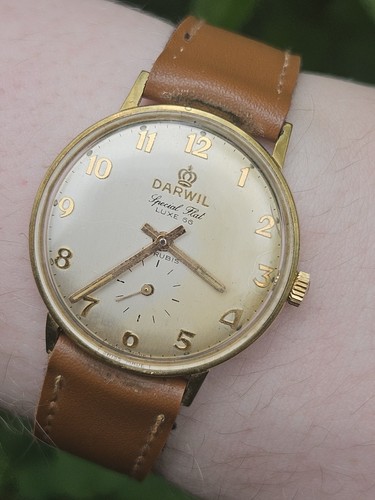 Very Rare 1972 Darwil Special Flat Luxe 66 With Sub Dial | eBay UK