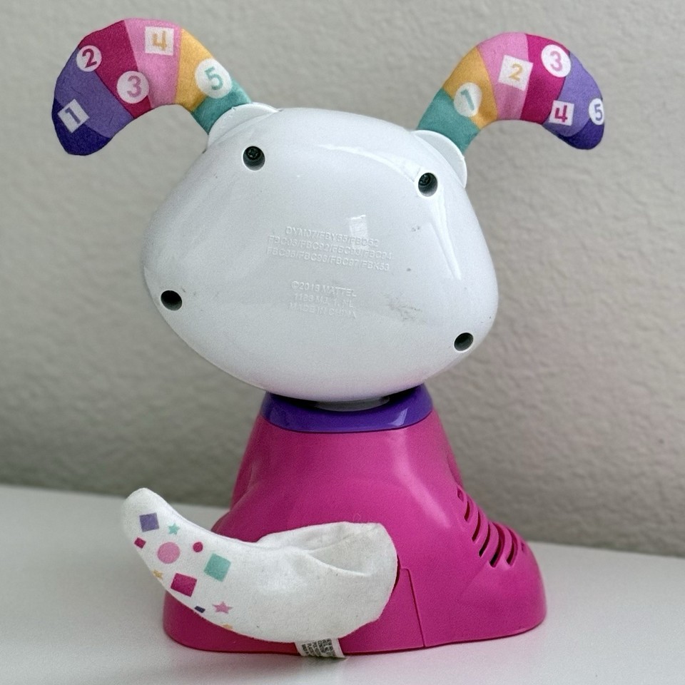 Fisher-Price Bright Beats Dance & Move Pink Beat Bow Wow Animated Light ...