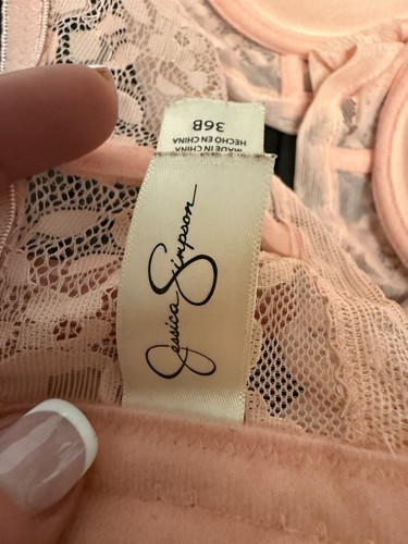 Jessica Simpson 36B Strapless Bra W/underwire Peachy/pink | eBay