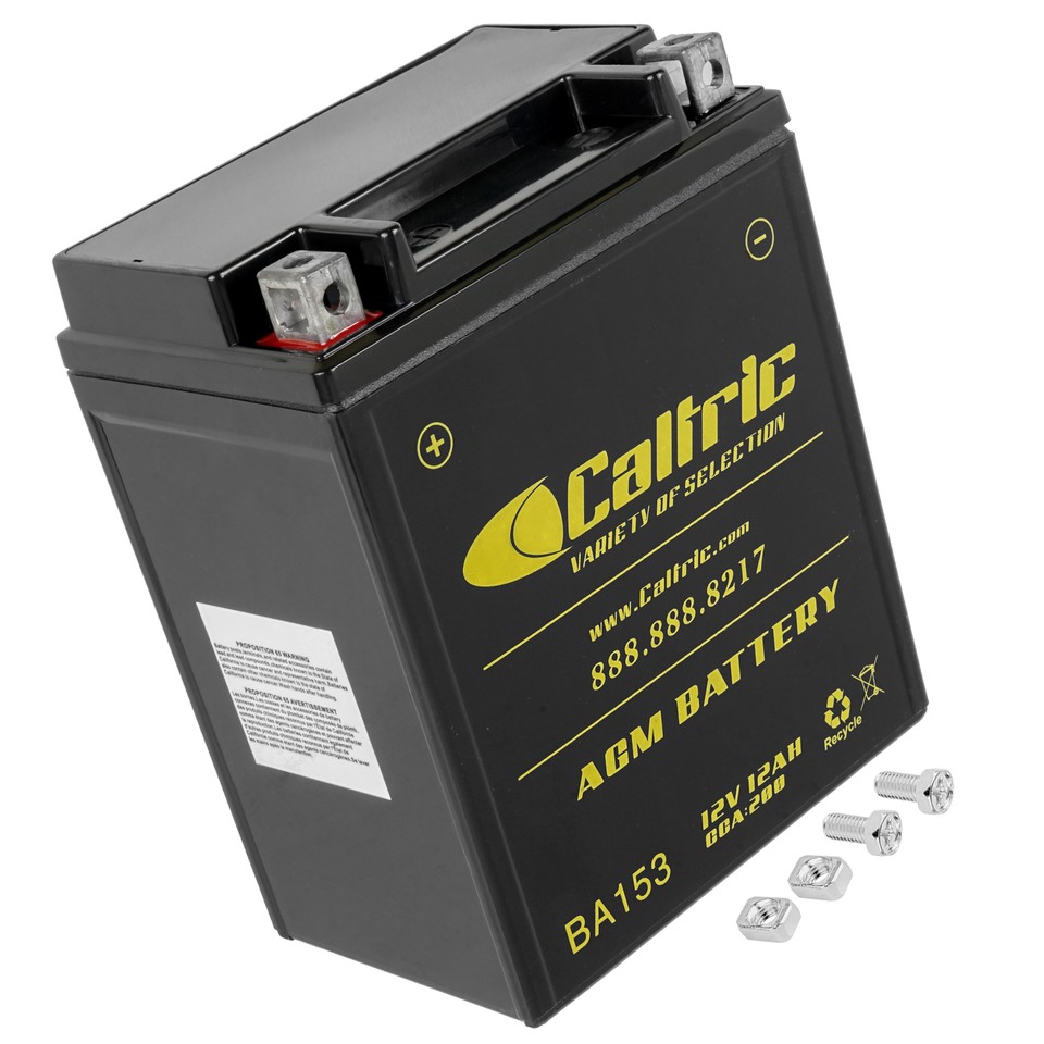 1996-1999 Yamaha Big Bear 350 YFM350 2WD AGM Battery | BA153A1060 ...
