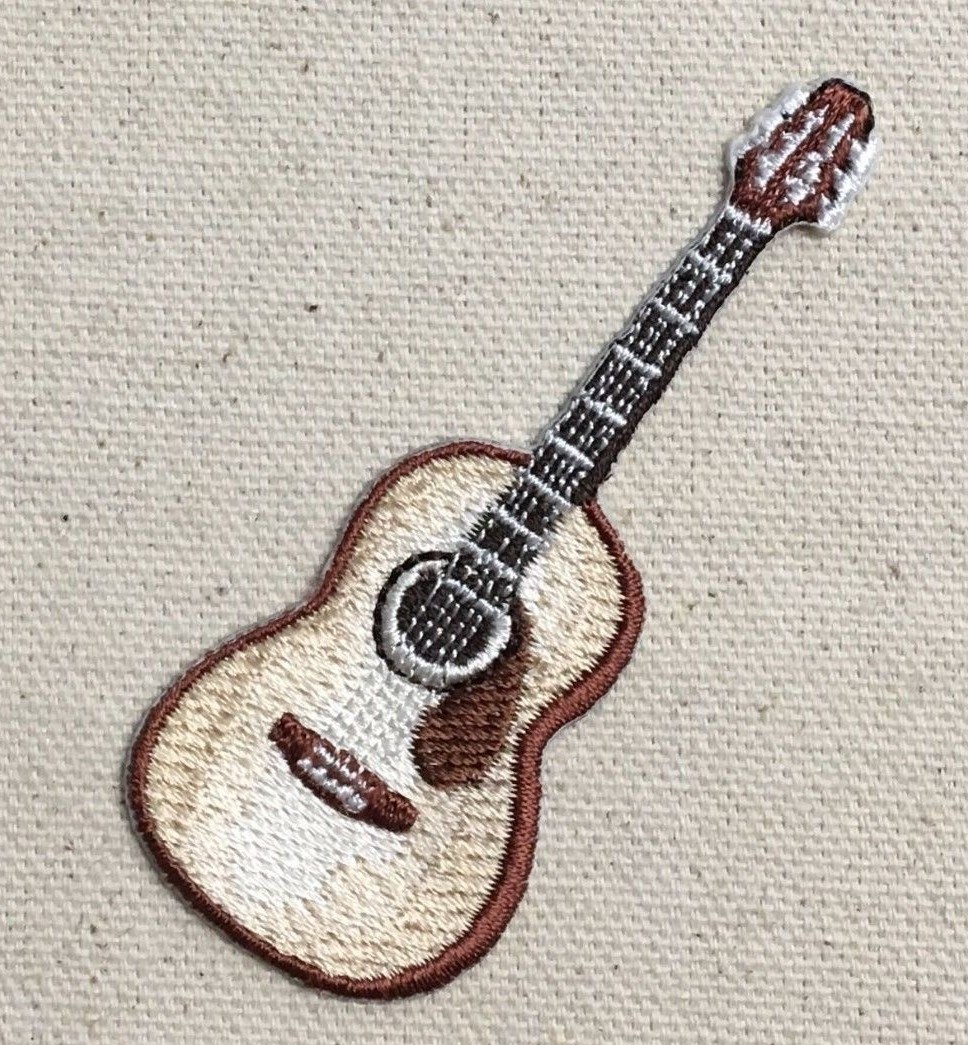 Guitar Applique SDS3161 Applique Guitar Quilt