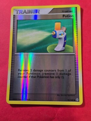 2008 Pokemon Diamond and Pearl Stormfront Reverse Foil #92 Potion, C ...