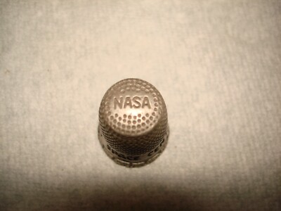 NASA KENNEDY SPACE CENTER PEWTER THIMBLE EXCELLENT CLEAN CONDITION | eBay