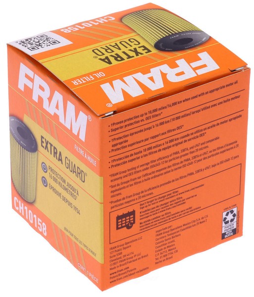 Engine Oil Filter-Extra Guard Fram CH10158 for sale online | eBay
