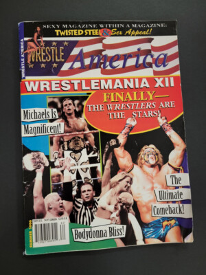 Wrestle America Magazine Summer 1996 WWF Wrestlemania M453 | eBay