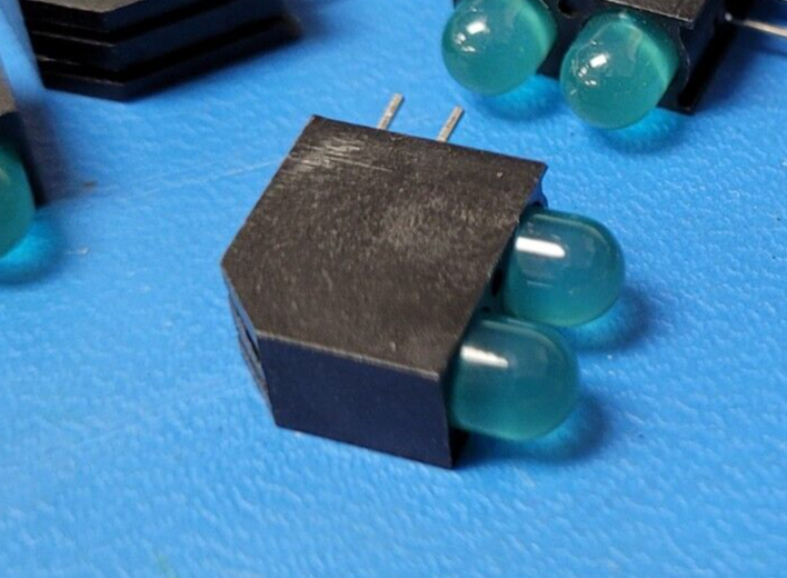 (10PCS) 552-0922 LED Bi-Level Uni-Color Green 565nm 4-Pin | eBay