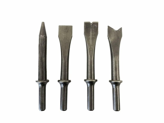 4 Piece Air Chisel Air Tool Spike and Bits, Ripping, Weld Punch | eBay
