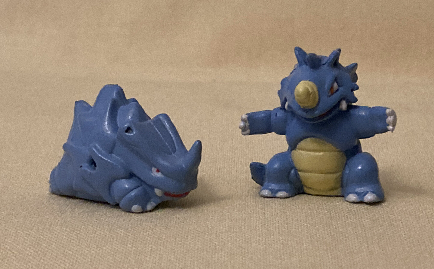 Vintage Pokemon Banpresto CGTSJ Rhyhorn & Rhydon Miniature 1” Toy ...