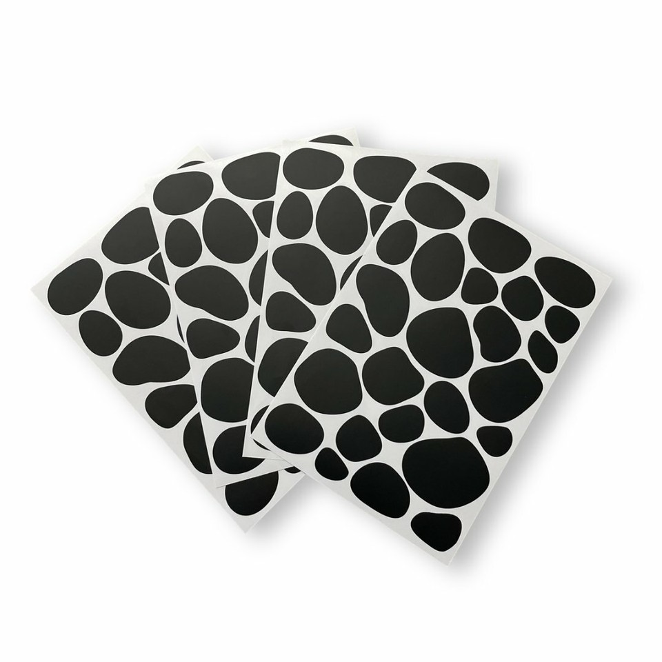 100 Dalmation Spots Wall Sticker Pack Irregular Dalmatian Dots Vinyl ...