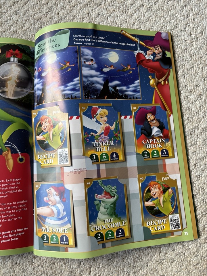 Morrisons Disney Christmas Party Trading Cards Album 2025 with ALL 96 ...