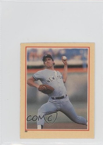 1984 Fleer Star Stickers Album Stickers Dave Righetti #86 9am | eBay