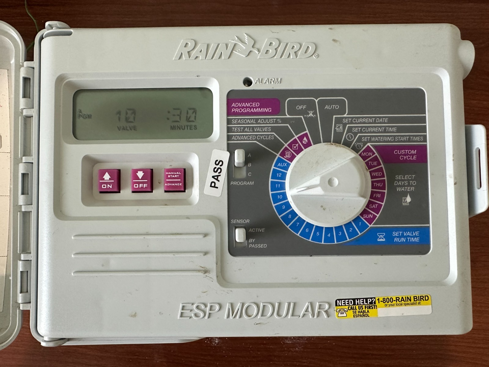 RainBird ESP-M Modular Sprinkler Irrigation Controller 12 zone plus aux. | eBay