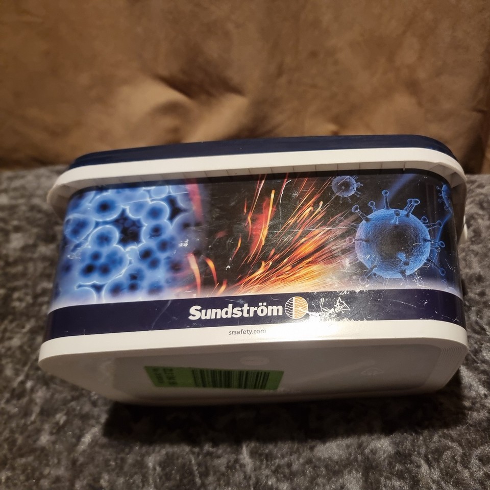 Sundstrom SR100 Pandemic Flu Kit Half Mask (S/M) with 99.99% Reusable ...