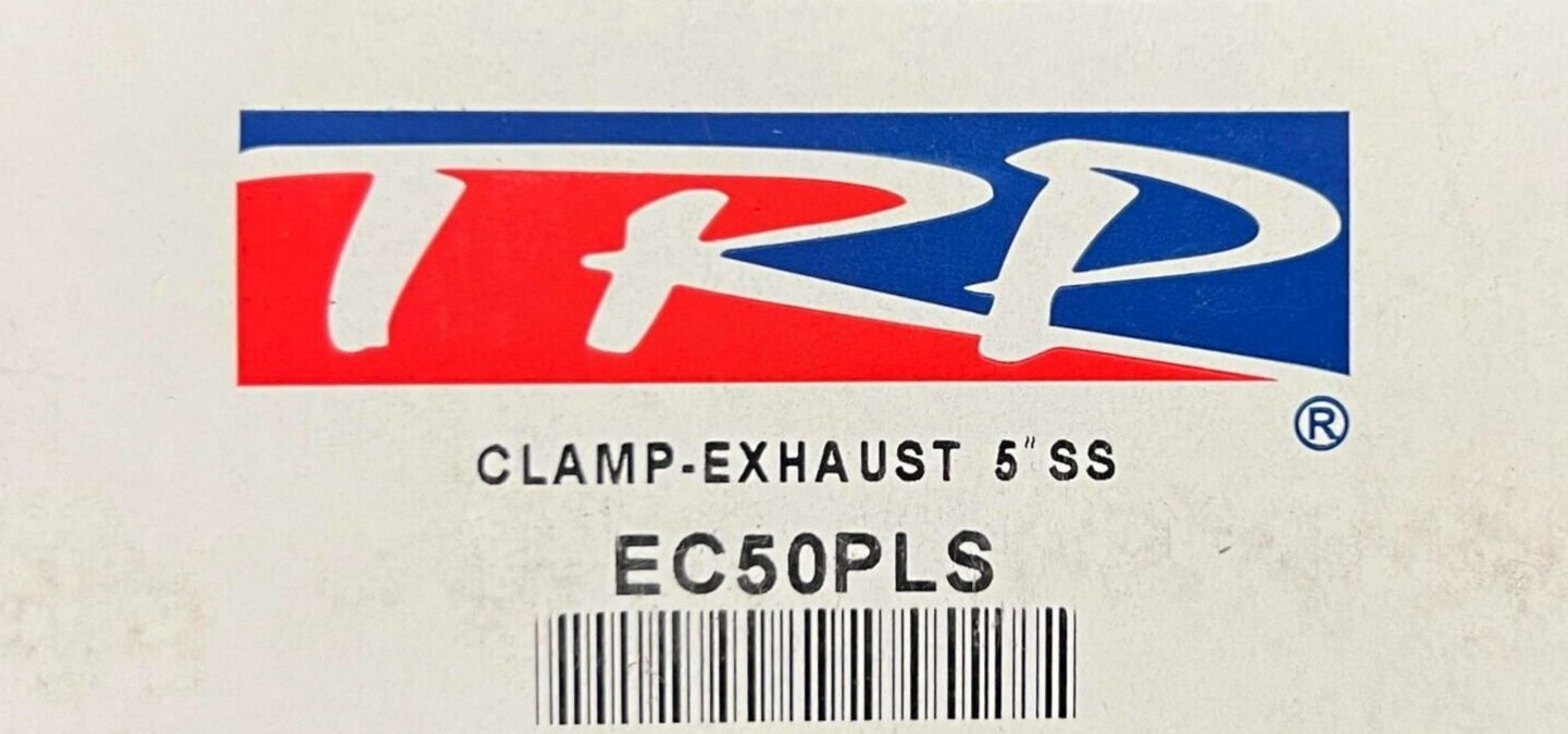Stainless Steel Preformed 5" Truck Exhaust Clamp TRP EC50PLS for sale ...