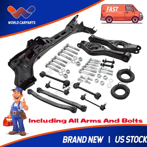 FOR Hyundai Elantra Cradle Sedan SW 07-12 Rear SUBFRAME+Control Arms ...