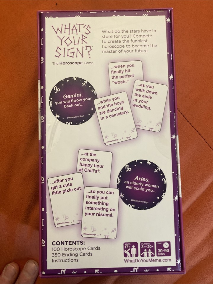 What's Your Sign? The Horoscope Game for Astrology Lovers by What Do ...