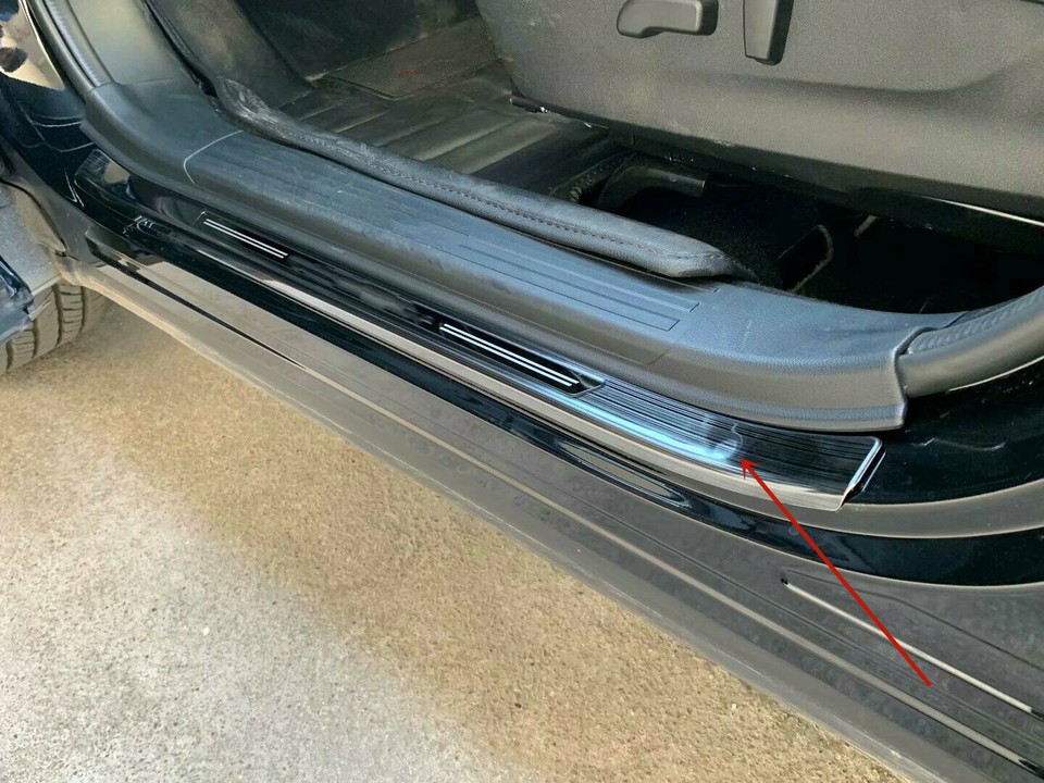 For Subaru Forester Accessories Door Sill Protector Cover Scuff Plate ...