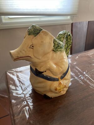 Vintage Italian Monk Pig | eBay