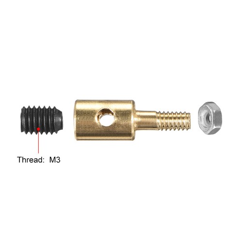 5pcs Linkage Stoppers Connecting Servo Arm Push Rod for RC Airplane 1 ...