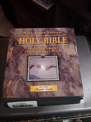 HOLY BIBLE CD New Living Translation NIV Old Testaments AUDIO VTG ...