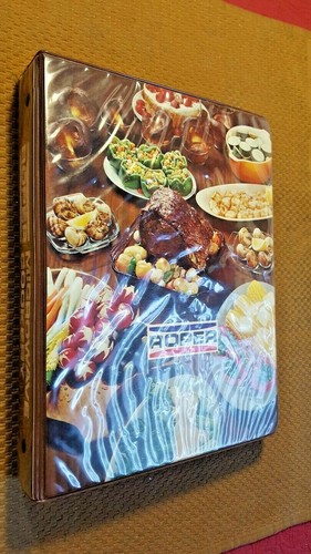 Vintage Roper Microwave Cookery Cooking Book Three Ring Binder RARE ...