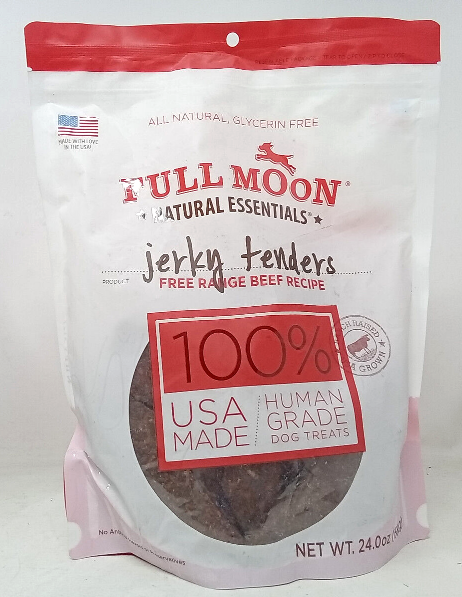 Full Moon All Natural Essentials Beef Jerky Tenders Range Human Grade ...