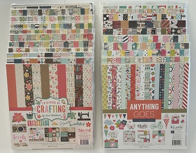 Echo Park 12 x 12 Paper Pack Multiple Variations Available-You Choose ...
