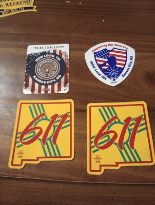 IBEW STICKERS (4) | eBay