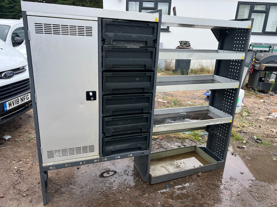 VAN RACKING SHELVING BOTT SORTIMO VAN SHELVING SHELVES WORKSHOP | eBay UK