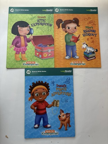 3 Leap Frog Books Leap Reader Read & Write Educational Kindergarten ...