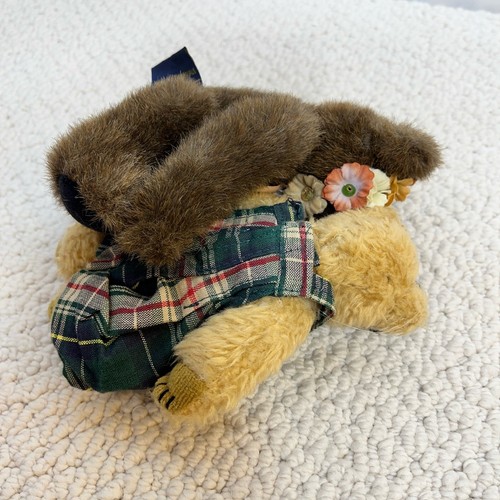 Boyds Lil' Sprout & Becky Teddy Bears Plush Stuffed Animals 6" Lot of 2 ...