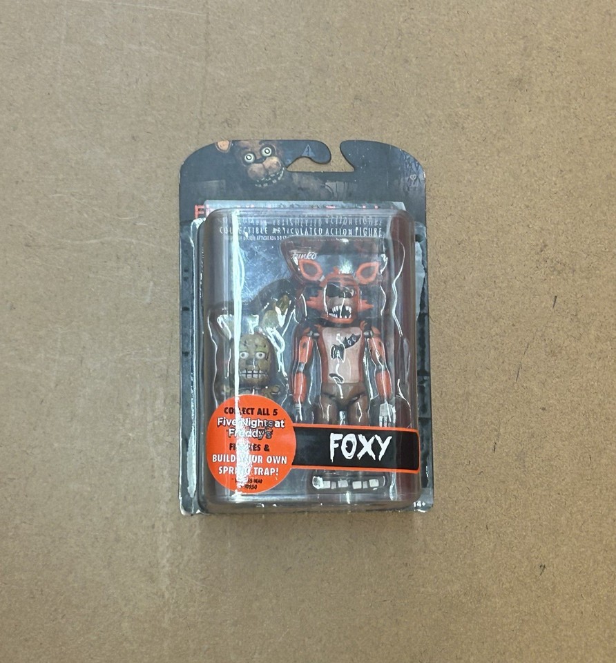 2016 Funko FIVE NIGHTS AT FREDDY’S “Foxy” 5in ARTICULATED Action Figure ...