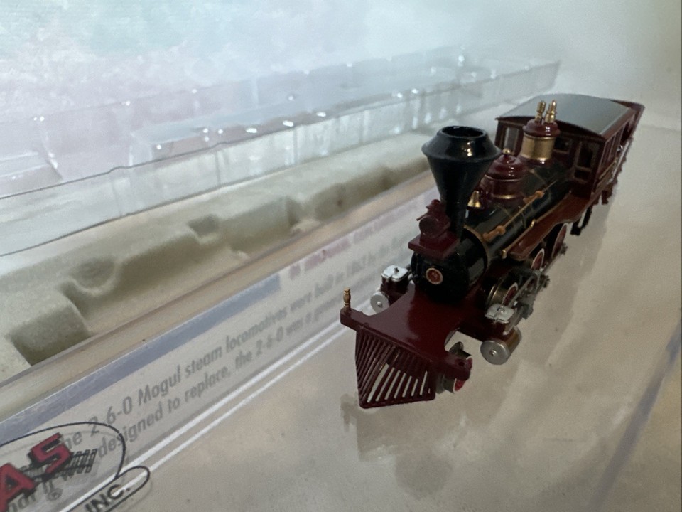 Atlas N Scale 2-6-0 Mogul Steam Locomotive #41603 Rio Grande For Train ...