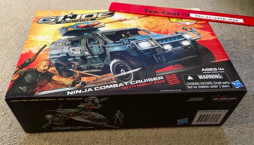 GI Joe Retaliation Movie Ninja Combat Cruiser With Night Fox New | eBay
