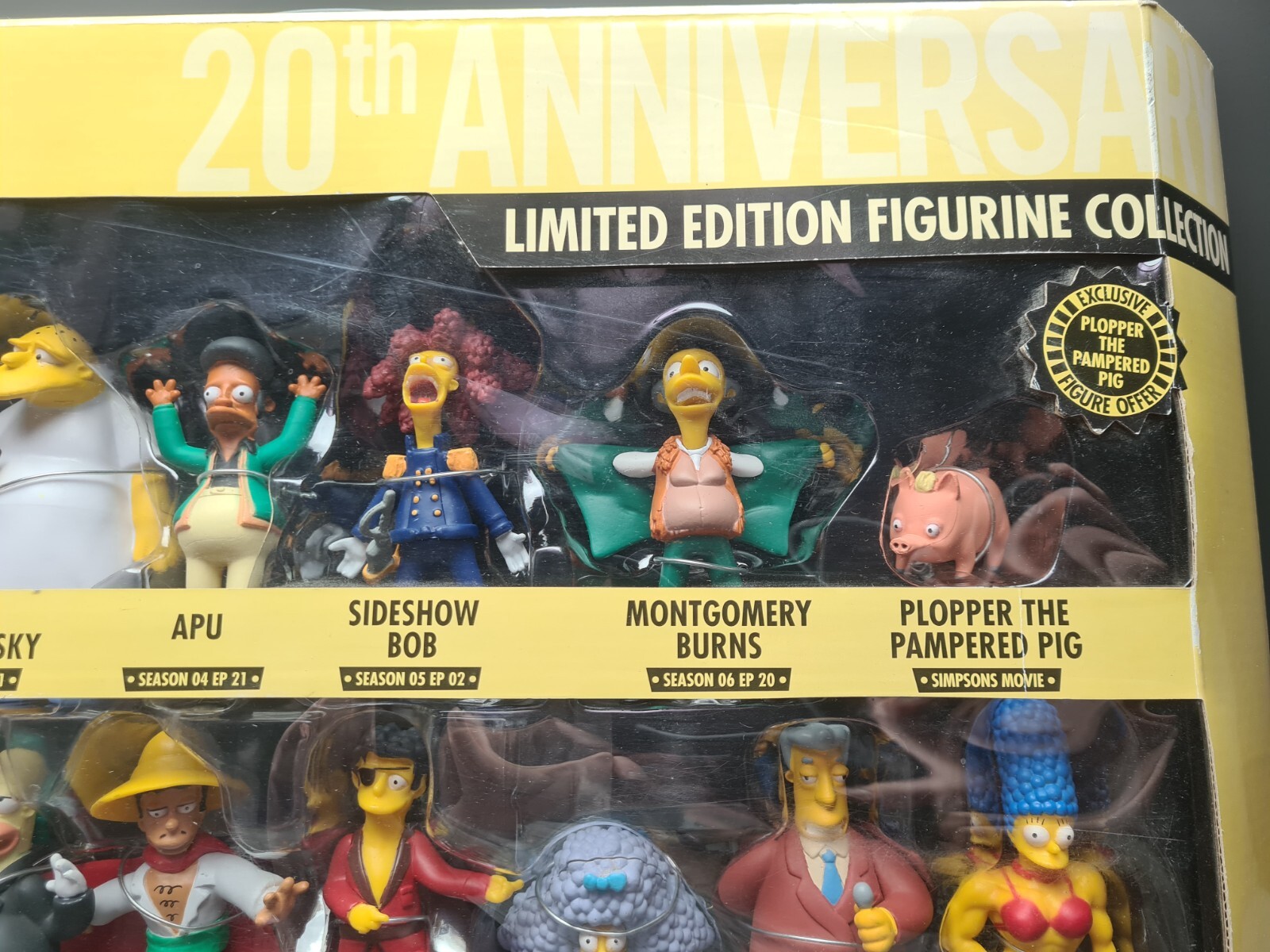 THE SIMPSONS 20TH ANNIVERSARY LIMITED EDITION FIGURINE EDITION - NEW ...