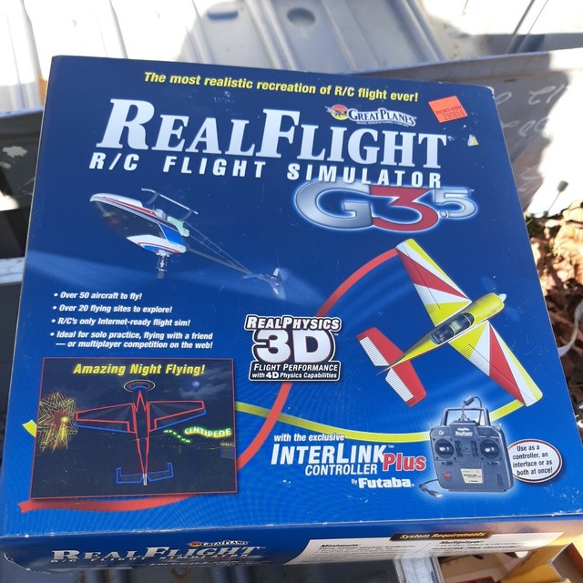 Real Flight RC Simulator G3.5 RealFlight 3d Controller by Futaba ...