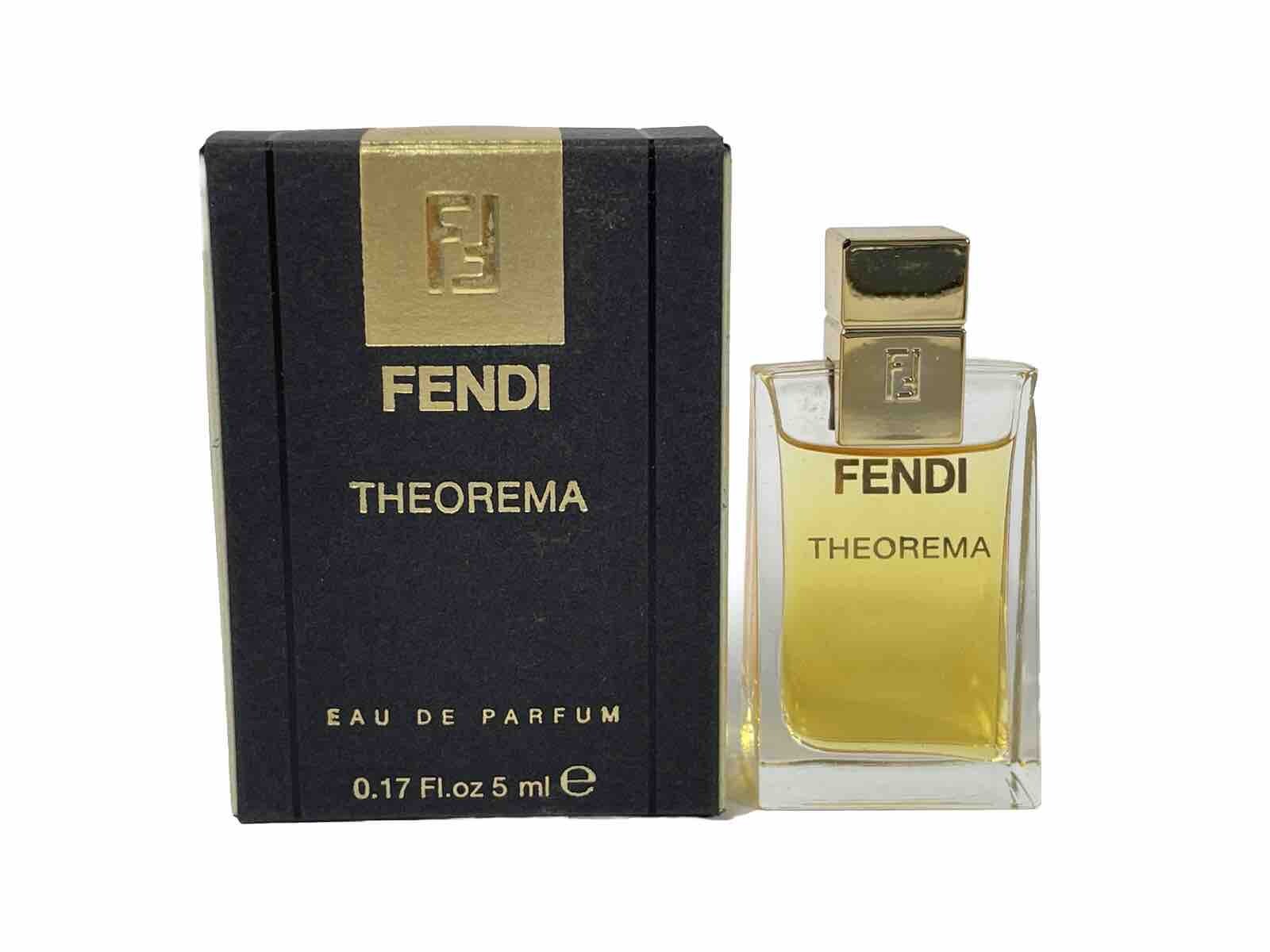 FENDI THEOREMA by FENDI 0.1 FL oz / 5 ML Eau De Parfum Miniature Splash ...