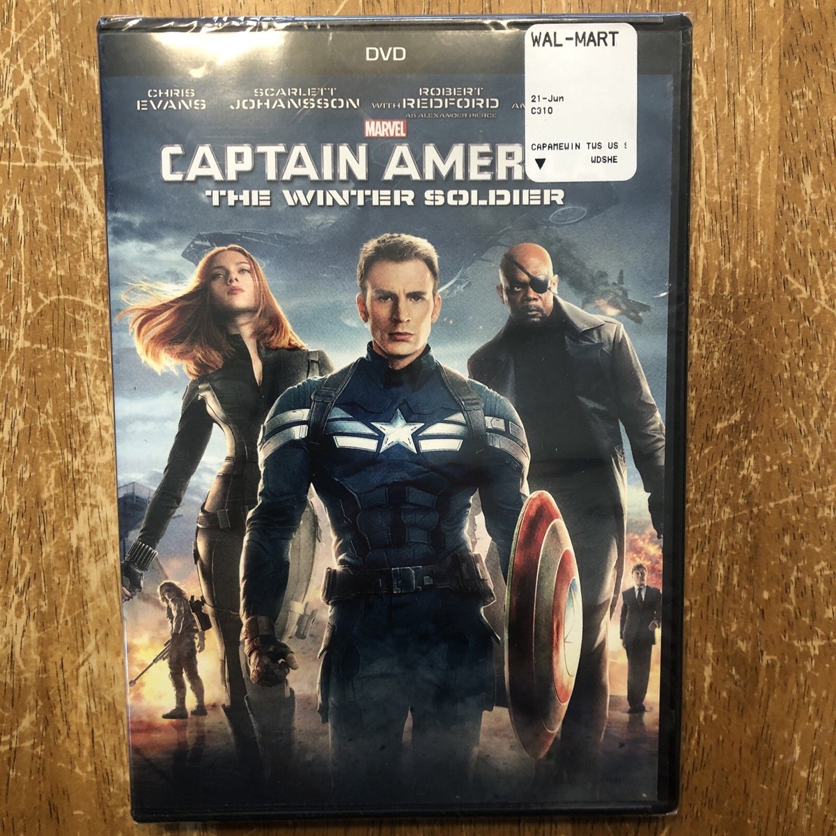 Captain America Winter Soldier Dvd Cover