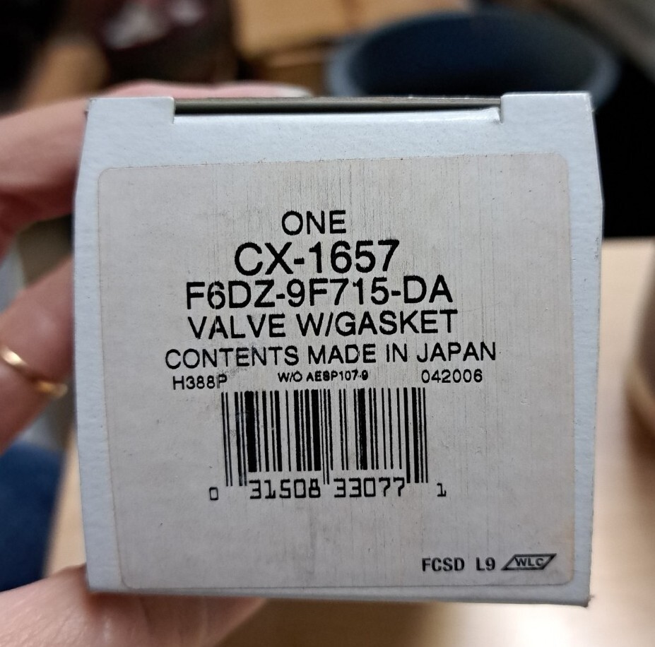 F6DZ-9F715-DA CX-1657 New OEM Ford Motorcraft Idle Air Valve. fast ...
