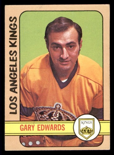 1972 Topps Hockey #151 Gary Edwards VG | eBay