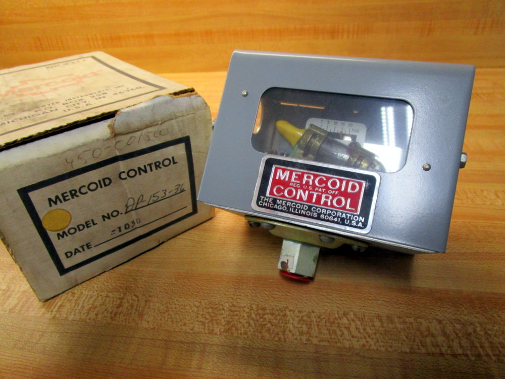 Mercoid Control AP-153-36 Pressure Switch AP15336 (Pack of 3) | eBay