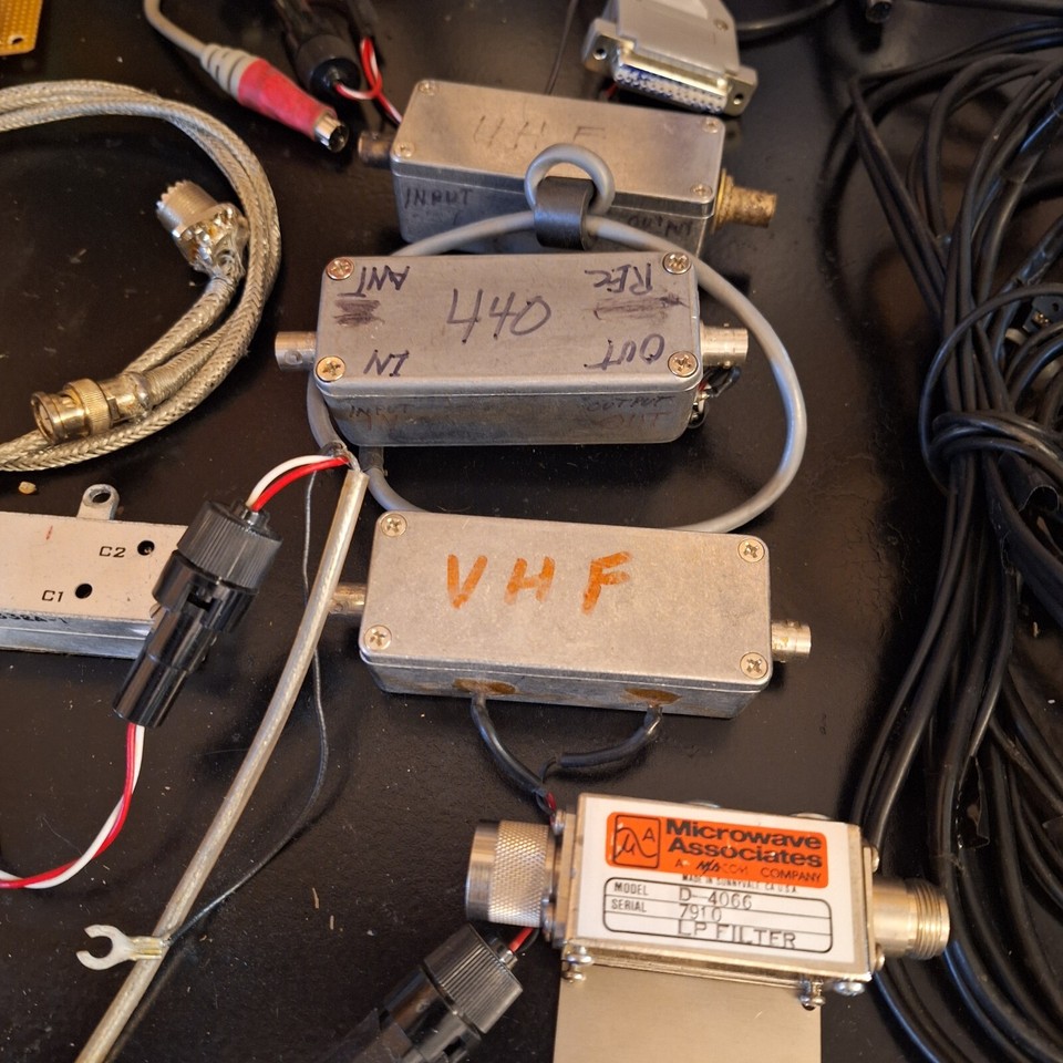 Miscellaneous Electronic Component Ham Radio Items ,filters patch ...