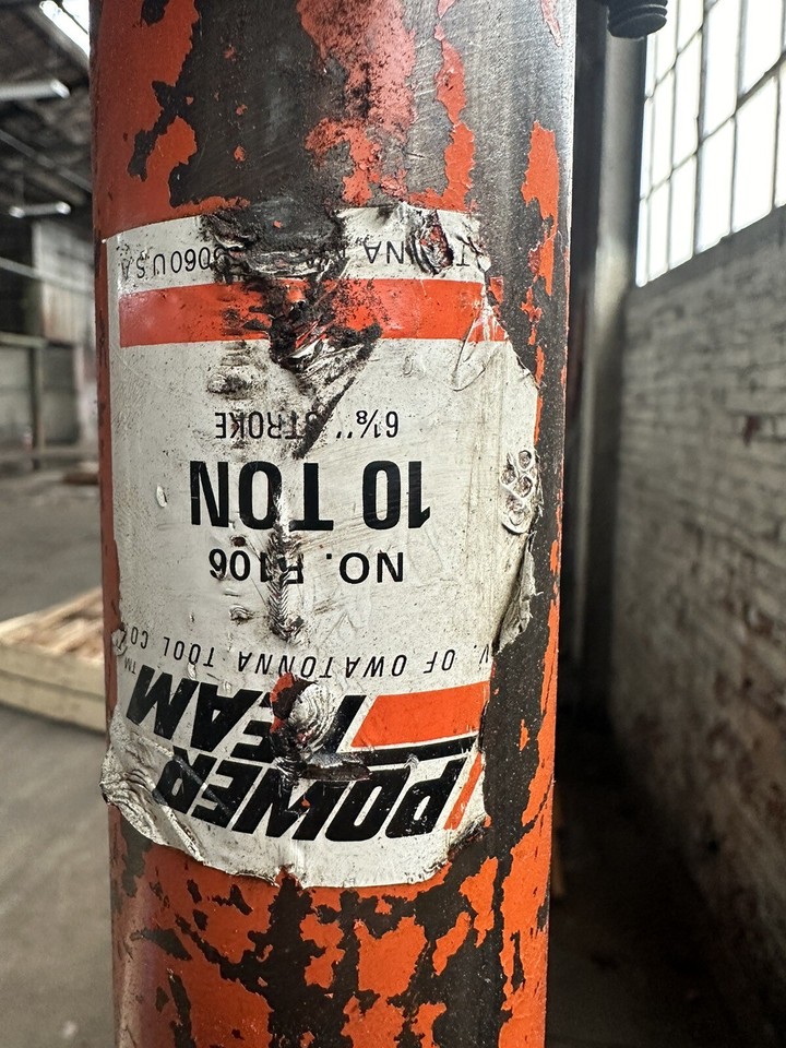 Power Team 10 Ton H Frame Power Press No. F106 | eBay