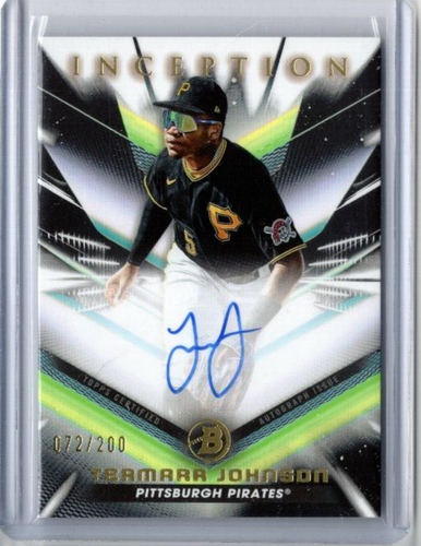 2023 Bowman Inception Termarr Johnson Rookie Auto # BPA-TJ 072/200 | eBay