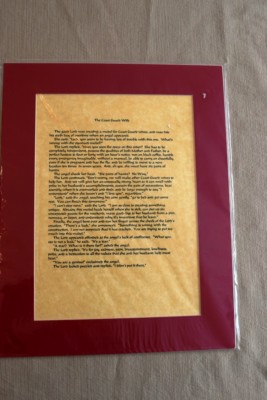 New! Coast Guard Wife Poem Prayer Matted Print, Gift Appreciation ...