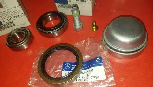 Mercedes W210 W208 W202 W170 Wheel Bearing Kit Front GENUINE 2103300051 ...